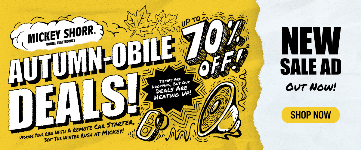 Car, Motorcycle, Boat, & Powersports Mobile Electronics Store | Mickey ...